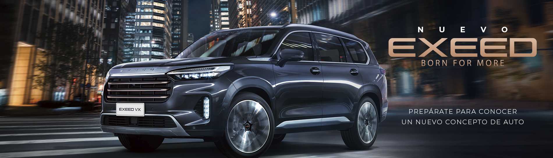 Exeed VX. Compra aquí tu Exeed VX